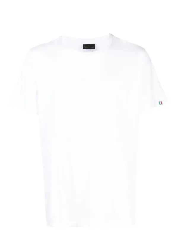 BILLIONAIRE Embroidered-motif Short-sleeve T-shirt - White