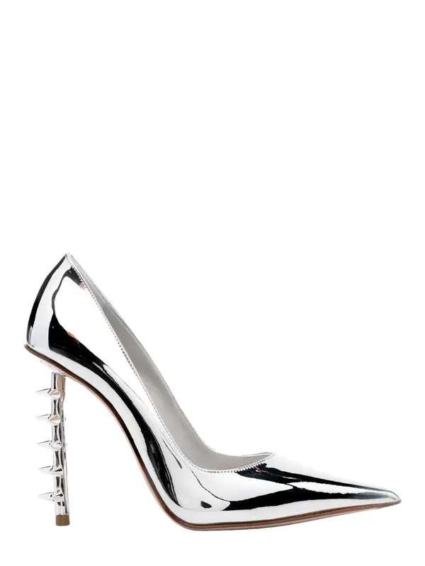 LE SILLA Jagger 120mm Rockstud-embellished Pumps - Silver