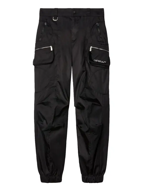 Off-White Cargo Trousers - Black