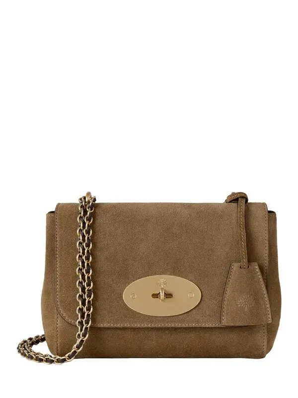 Mulberry Lily Evening Bag - Salcombe Sand Suede