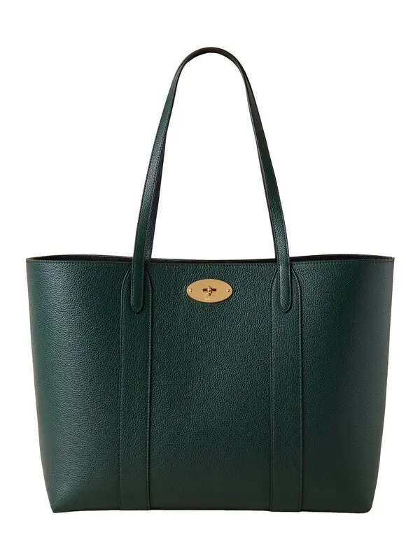 Mulberry Bayswater Tote - Mulberry Green Small Classic Grain