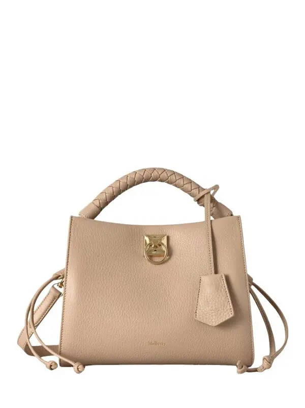 Mulberry Small Iris Top Handle Bag - Crumpet