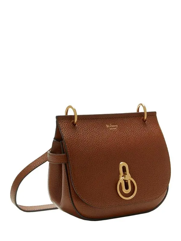Mulberry Small Amberley Satchel - Oak Small Classic Grain