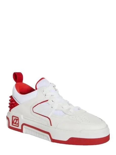 CHRISTIAN LOUBOUTIN Astroloubi Low Top Sneaker - J679-white/ Loubi
