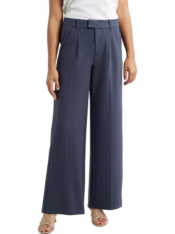 Wit & Wisdom Ab'solution Skyrise Wide Leg Trousers - Shadow