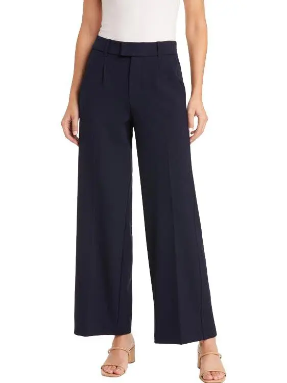 Wit & Wisdom Ab'solution Skyrise Wide Leg Trousers - Ultra Navy