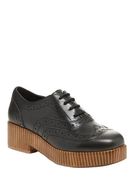 KELSI DAGGER BROOKLYN Crest Platform Oxford - Black
