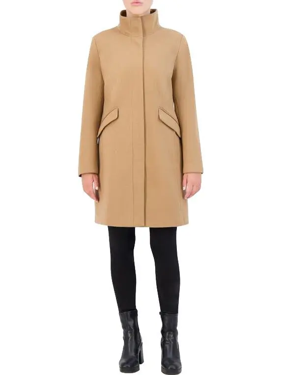 Cole Haan Twill Coat - Beige