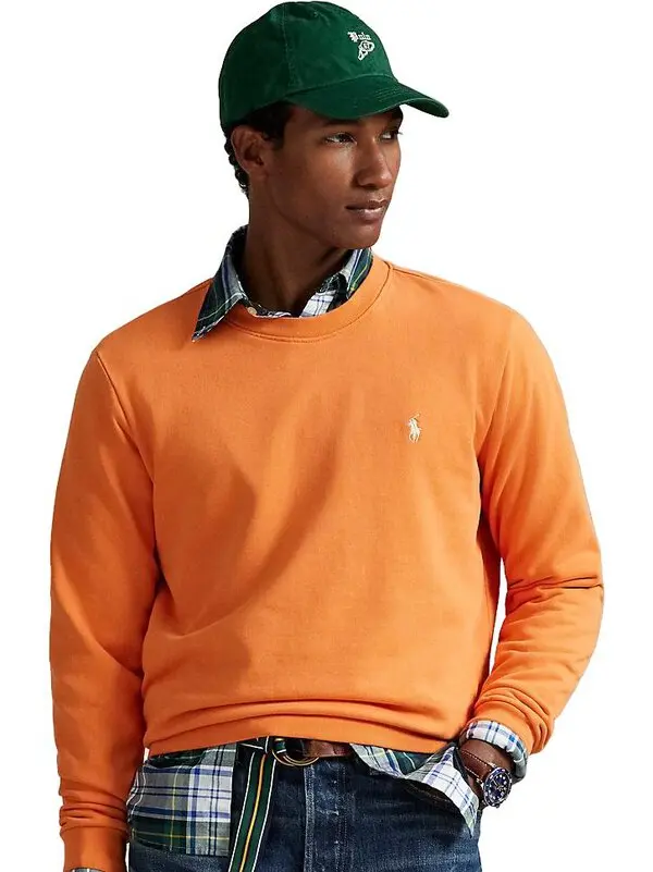 Ralph Lauren Loopback Fleece Sweatshirt - Bedford Orange