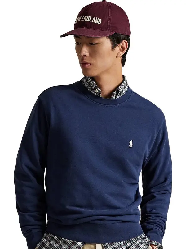 Ralph Lauren Loopback Fleece Sweatshirt - Navy