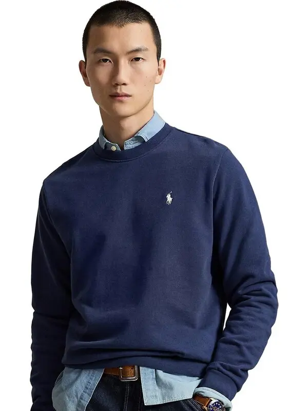 Ralph Lauren Loopback Fleece Sweatshirt - Navy