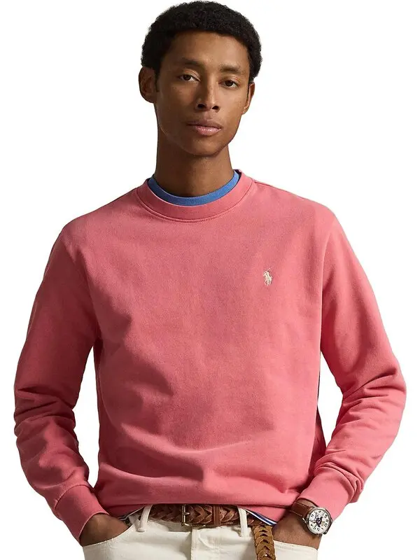 Ralph Lauren Loopback Fleece Sweatshirt - Red Sky