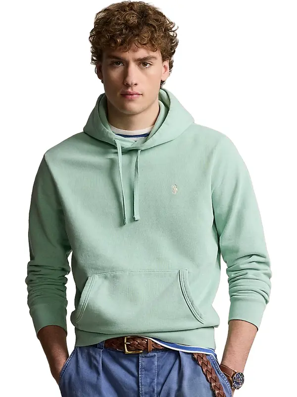 Ralph Lauren Loopback Fleece Hoodie - Celadon