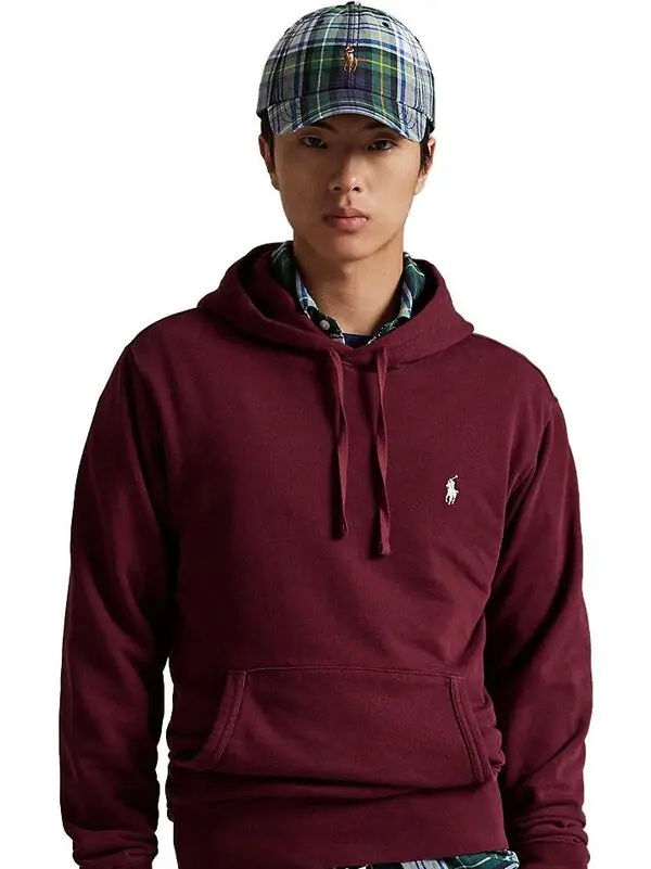 Ralph Lauren Loopback Fleece Hoodie - Classic Wine