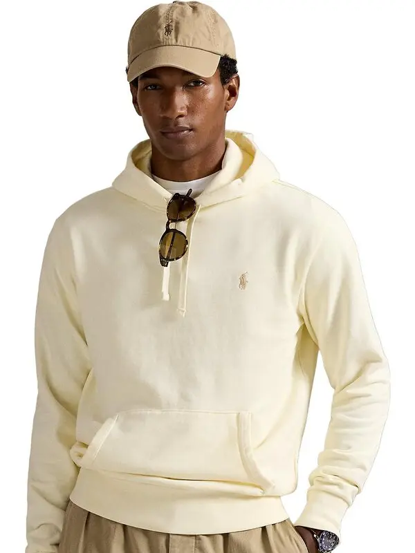 Ralph Lauren Loopback Fleece Hoodie - Clubhouse Cream