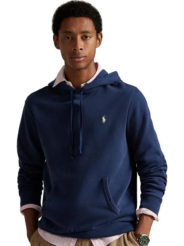 Ralph Lauren Loopback Fleece Hoodie - Cruise Navy