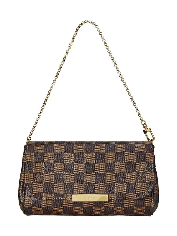 LOUIS VUITTON Damier Ebene Favorite - Brown