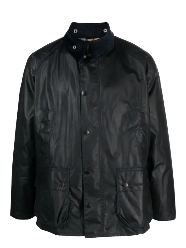 Barbour Bedale Waxed Jacket - Blue