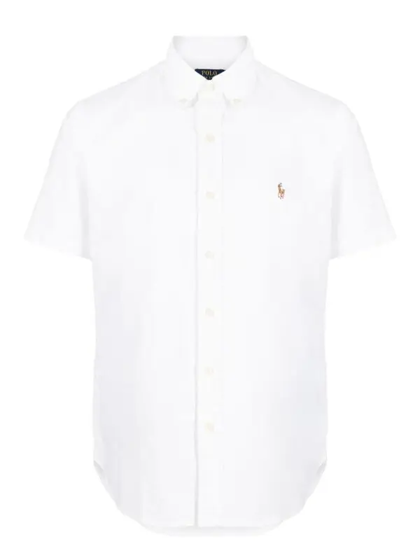 Polo Ralph Lauren Polo Pony-embroidered Cotton Shirt - White