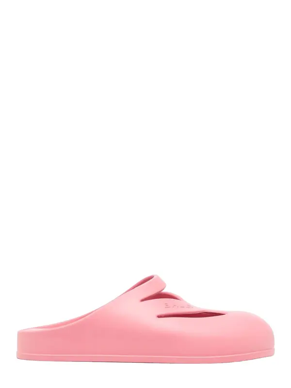 Bally Round-toe Slides - Pink
