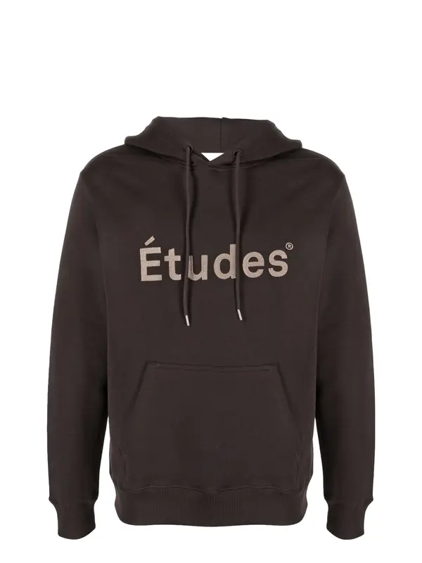 ÉTUDES STUDIO Klein Organic Cotton Hoodie - Brown