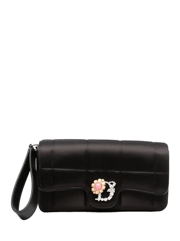 Dsquared2 Quilted Clutch - Black