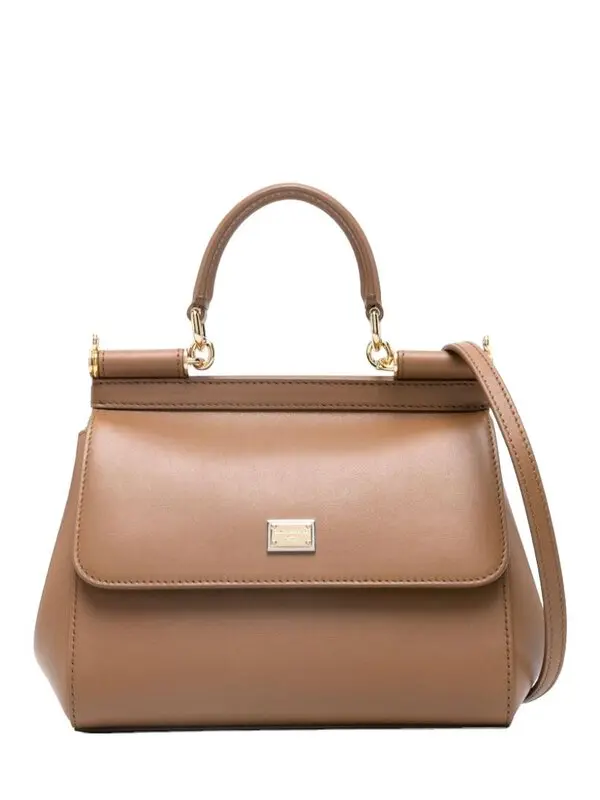 Dolce & Gabbana Sicily Medium Tote Bag - Brown