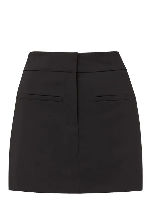 Veronica Beard Elara Mini Skirt - Black