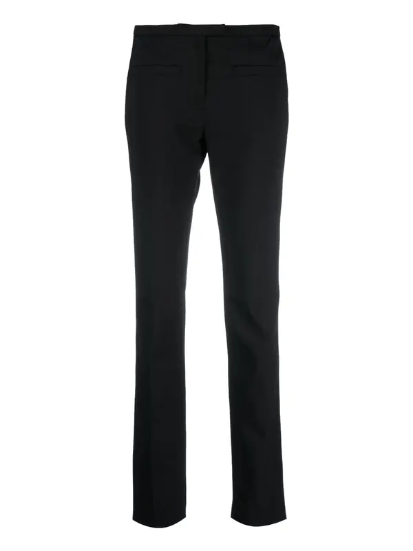 COURREGES Straight-leg Tailored Trousers - Black