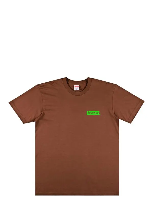 Supreme No More Shit Tee - Brown