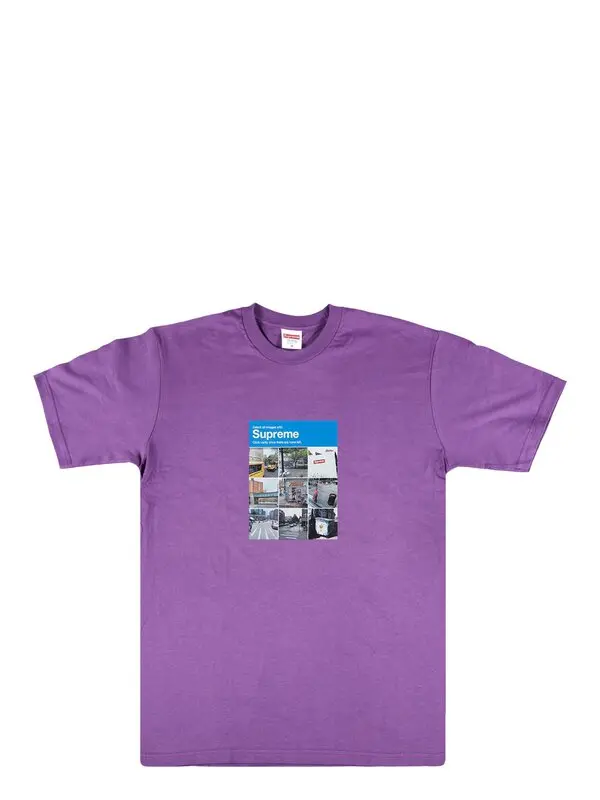 Supreme Verify Tee - Purple