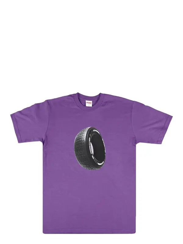 Supreme Tire Tee - Purple