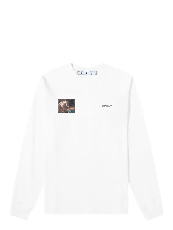 Off-White Caravaggio Angel Long-sleeve Tee - White