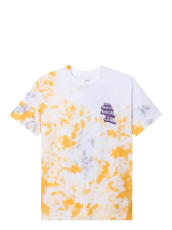 ANTI SOCIAL SOCIAL CLUB Quest For Love Tee 'tie Dye - White