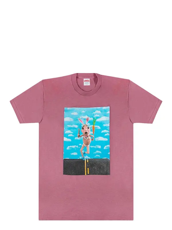 Supreme Mike Hill Runner T-shirt - Pink