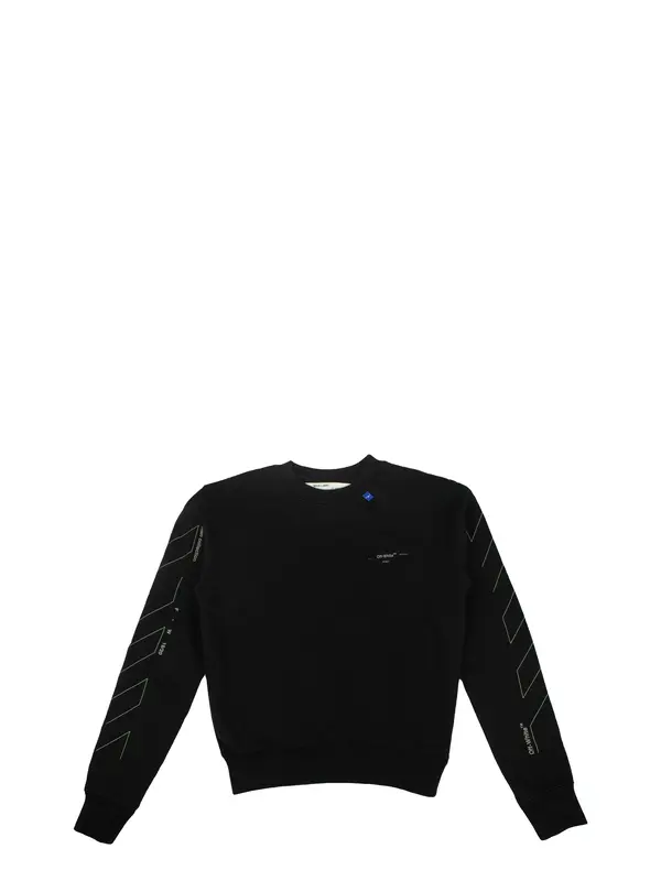 Off-White Slim Crewneck - Black