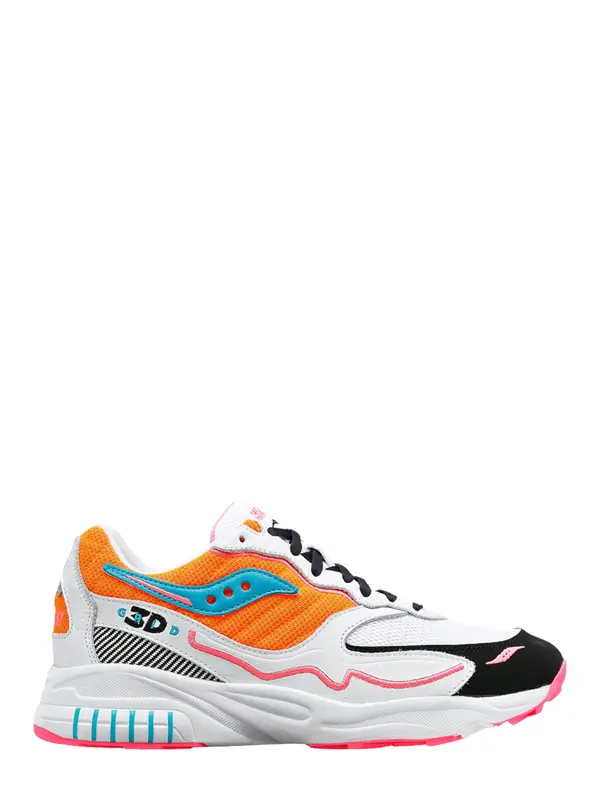 Saucony 3d Grid Hurricane Sneakers - White