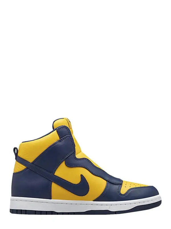 Nike Sacai Dunk Lux High Sneakers - Yellow