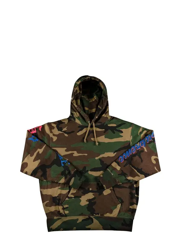 Supreme Multi Logo Hooded Sweatshirt - Multicolor