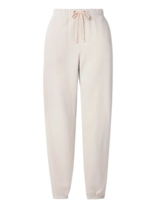 LES TIEN Dylan Tapered Track Pants - Ivory