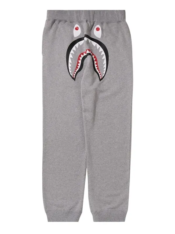 A BATHING APE Shark Sweatpants - Grey