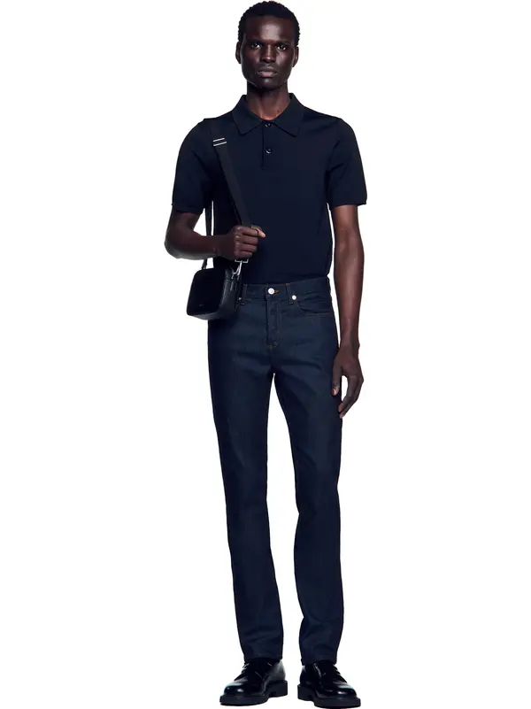 Sandro Slim-fit Raw Jeans - Raw-denim