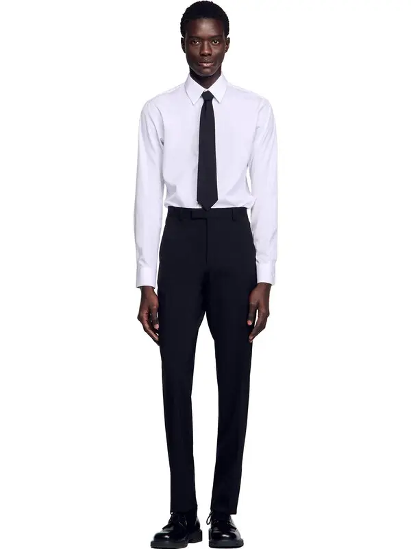 Sandro Classic Suit Trousers - Black