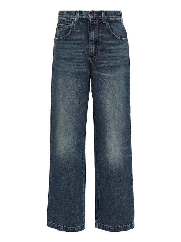 NILI LOTAN Aaron Wide-leg Jeans - Blue