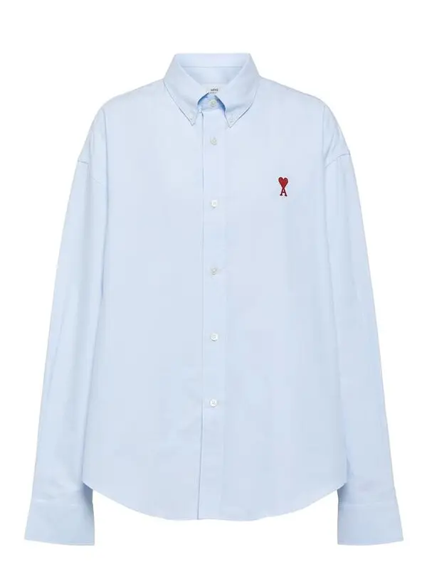 Ami De Cœur Cotton Poplin Shirt - Blue