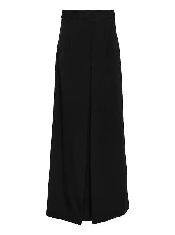 TOD'S Maxi Wool Skirt - Black