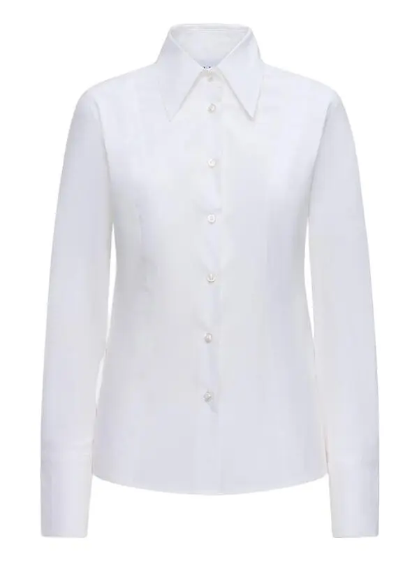 CALLAS MILANO Ripley Fitted Shirt - White