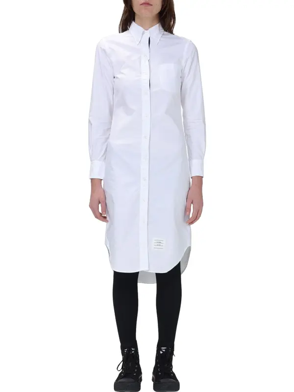 Thom Browne Shirt Dress - White