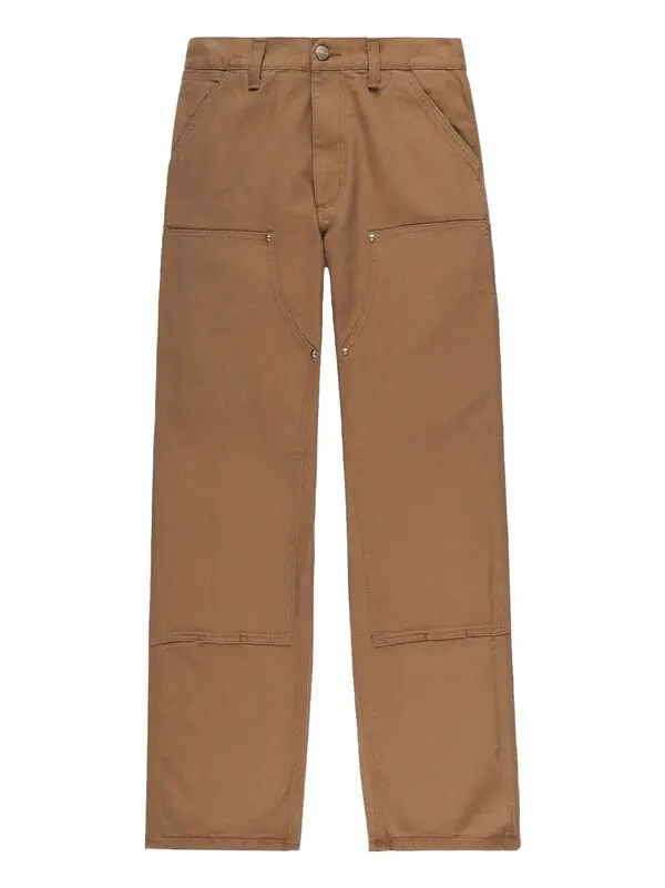 Carhartt Work In Progress Double Knee Straight-leg Trousers - Brown