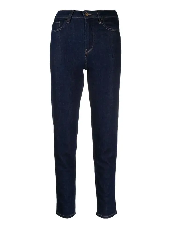 Tommy Hilfiger Gramercy High-rise Tapered Jeans - Blue